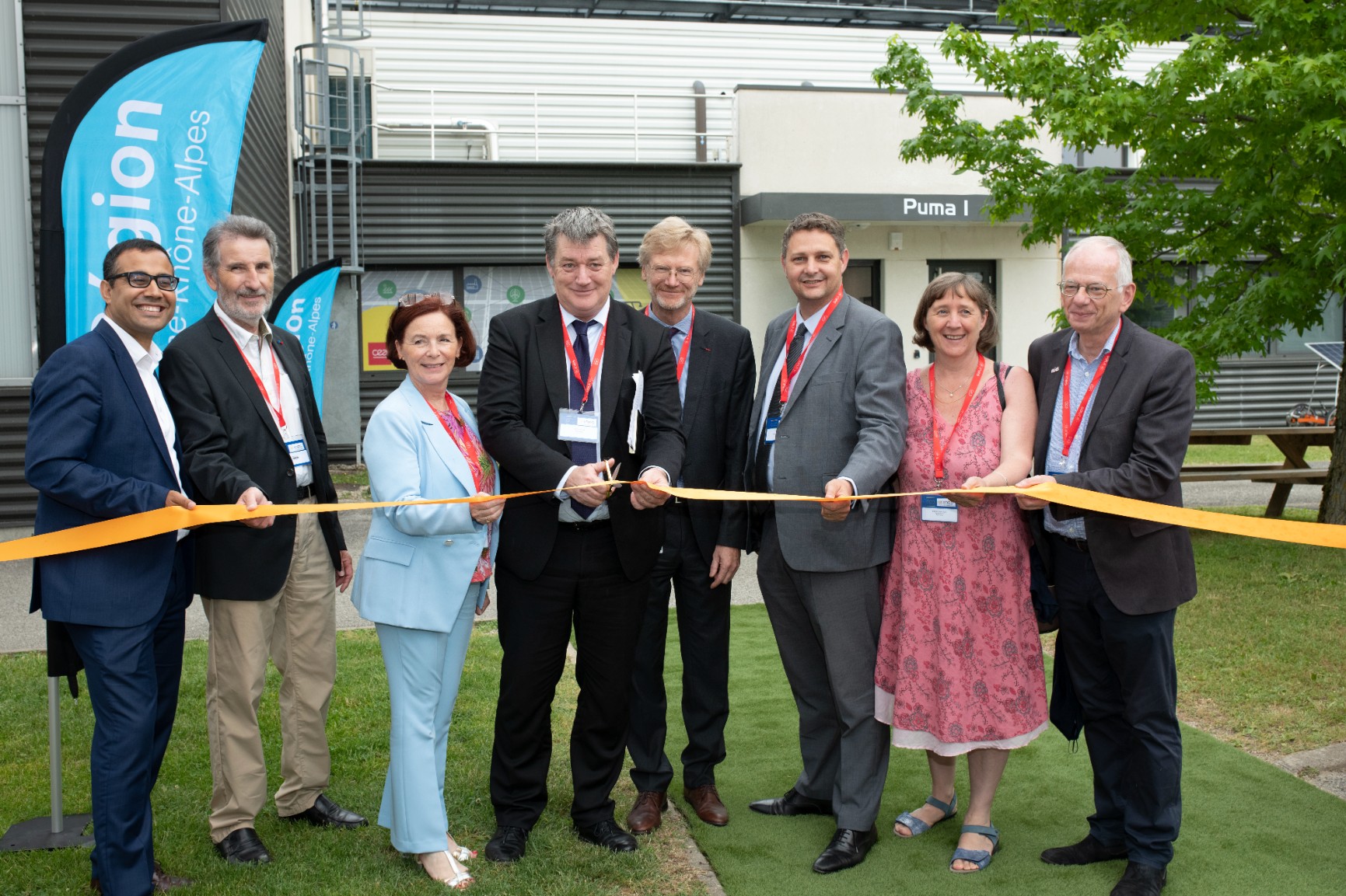 Le CEA et l’INES ont inauguré ce 9 juin le bâtiment PUMA1 et la ...