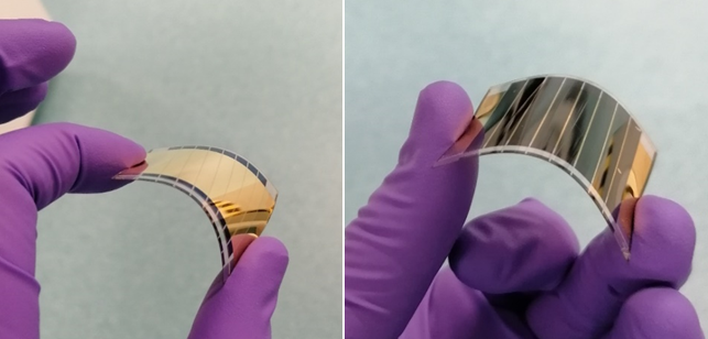 Record efficiency of 18.95% for 11.6 cm2 encapsulated flexible ...